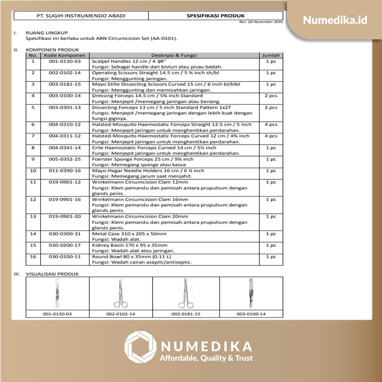 Numedika.id Penyedia Alat Kesehatan dengan izin edar Resmi